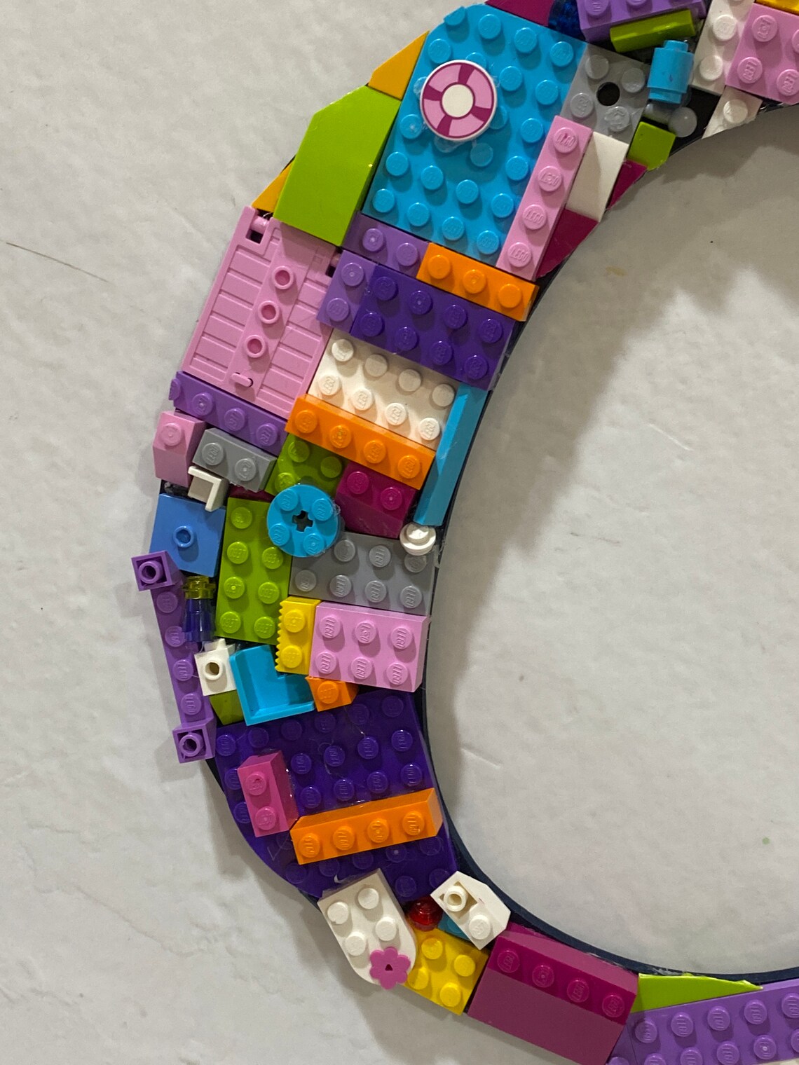 READY TO SHIP Letter C Building Brick Monogram Building - Etsy