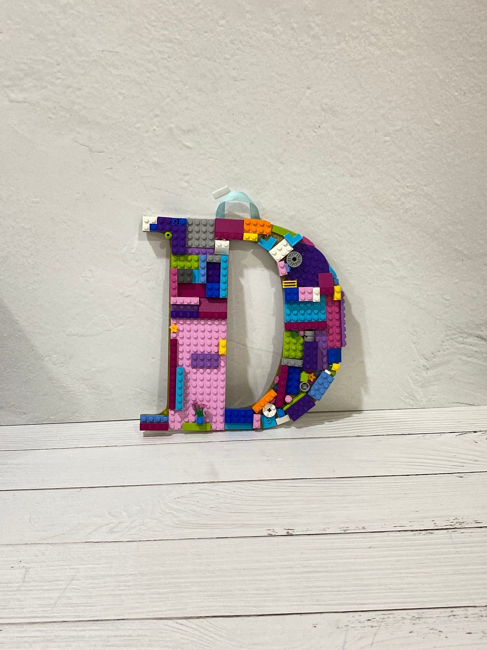 READY TO SHIP Letter D Building Brick Monogram Building | Etsy