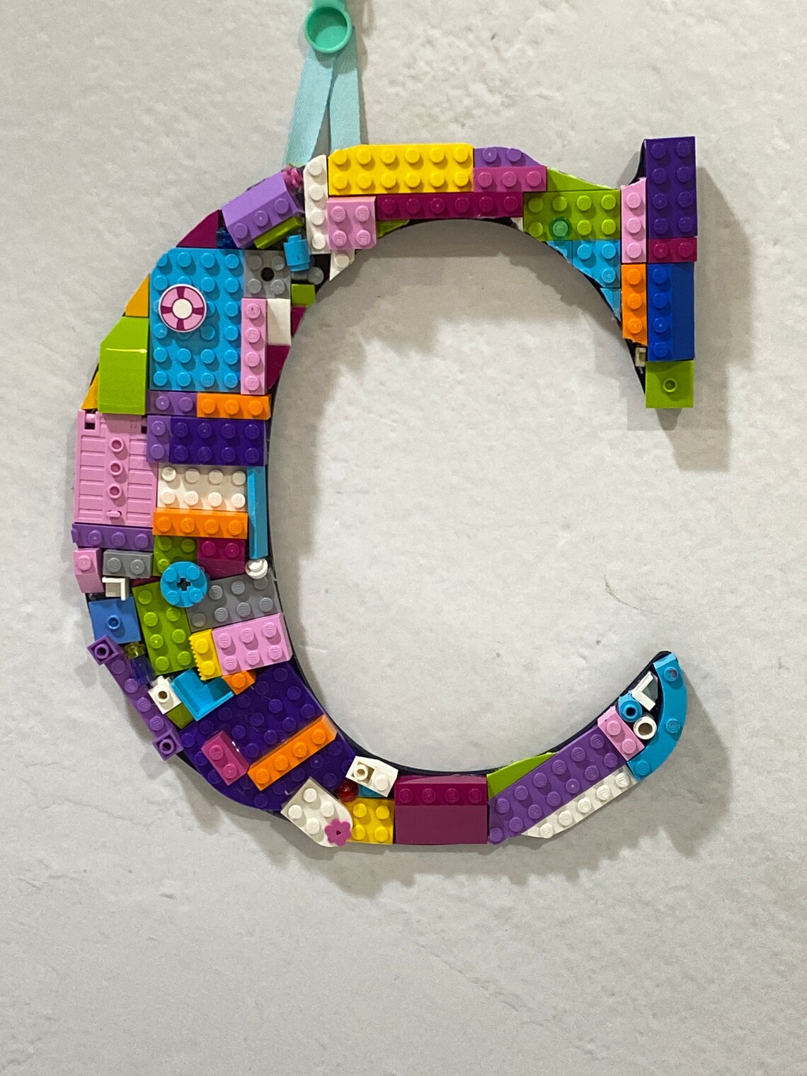 READY TO SHIP Letter C Building Brick Monogram Building - Etsy