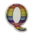 Letter Q Alphabet Letter Vinyl Decal Cute Sticker Crayon - Etsy