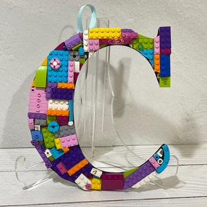 READY TO SHIP Letter C Building Brick Monogram , Building Blocks ...