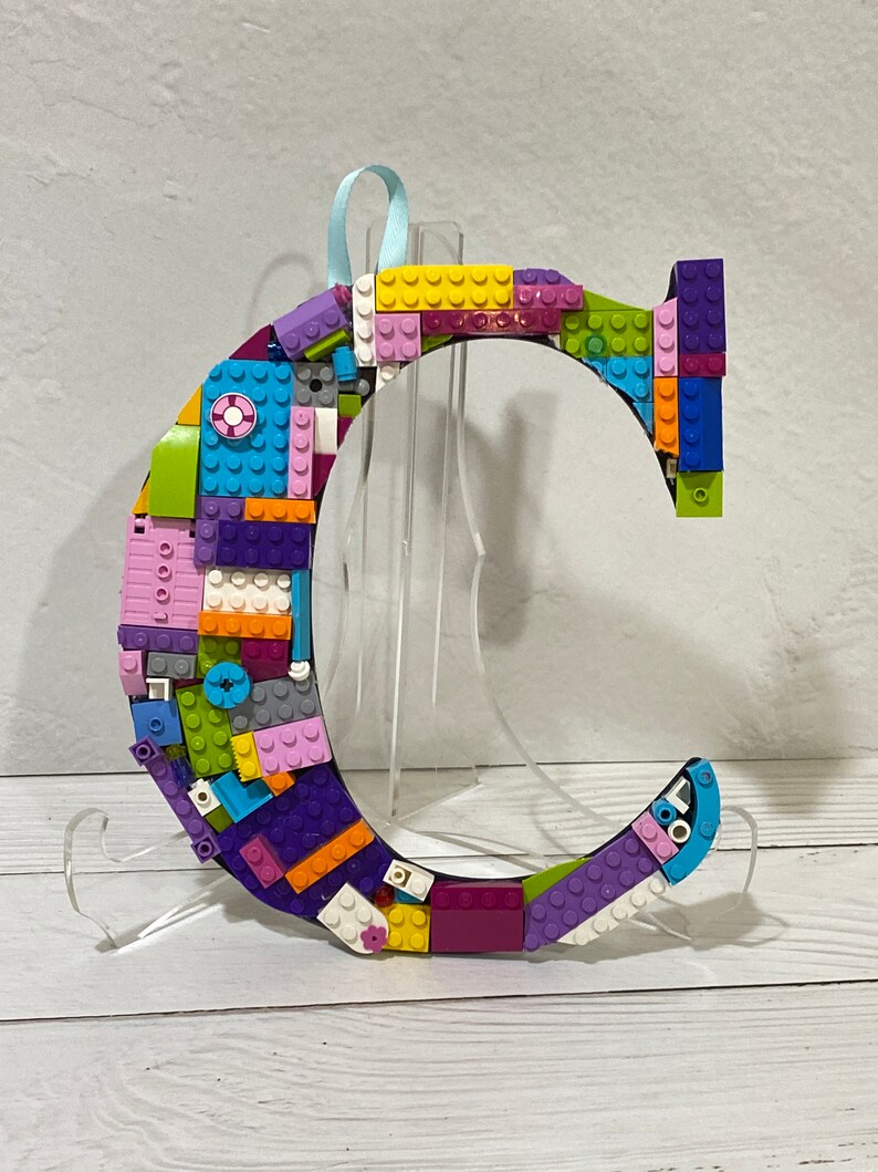 READY TO SHIP Letter C Building Brick Monogram Building - Etsy