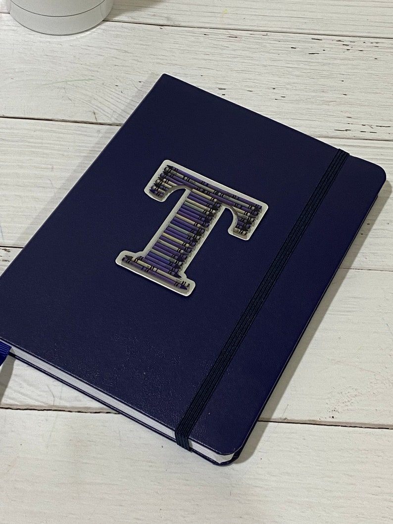 Letter T Alphabet Letter Vinyl Decal Cute Sticker Crayon - Etsy