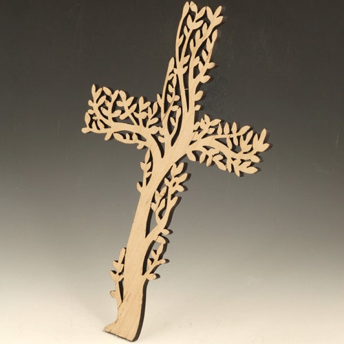 Tree of Life Religious 7 Genuine Maple Wood Wall Cross - Etsy