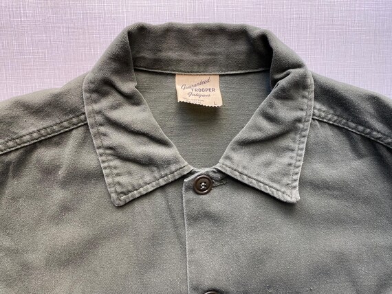 Vintage Trooper Fatigues Shirt circa the 50's - Gem