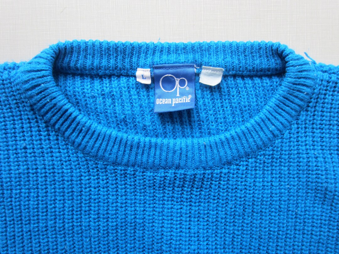 Vintage Ocean Pacific Sweater Circa the 80's - Etsy