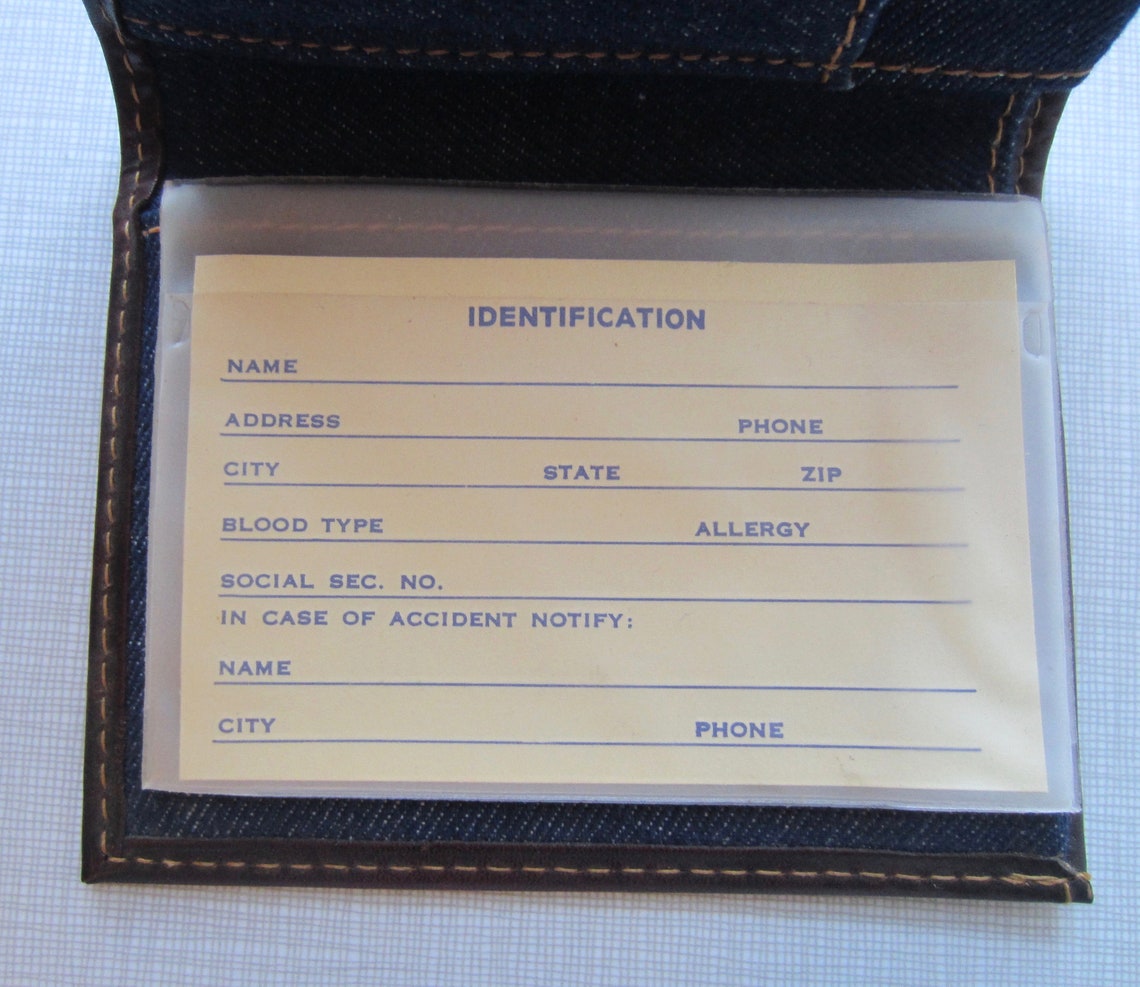 Vintage J C Penny Wallet Circa the 80's - Etsy