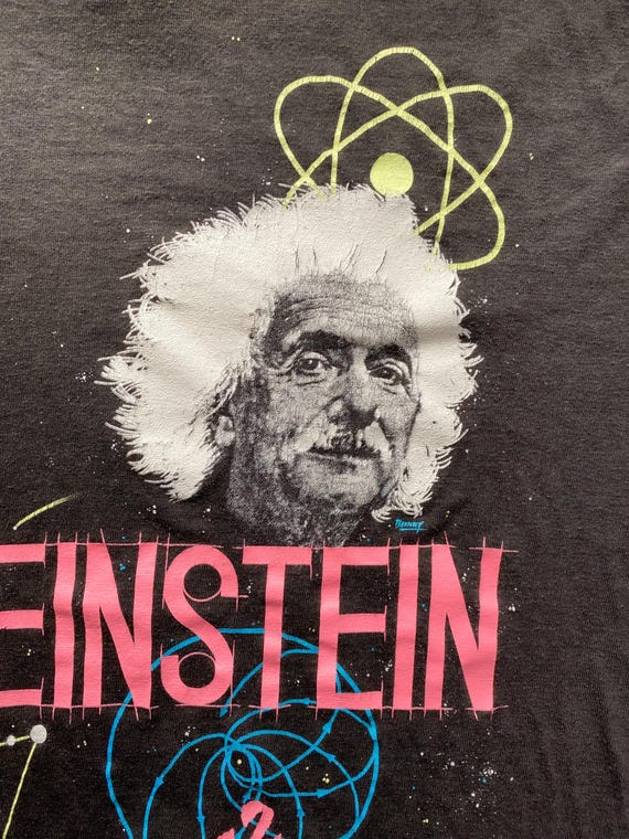 Vintage Einstein T Shirt circa the 80's - Gem