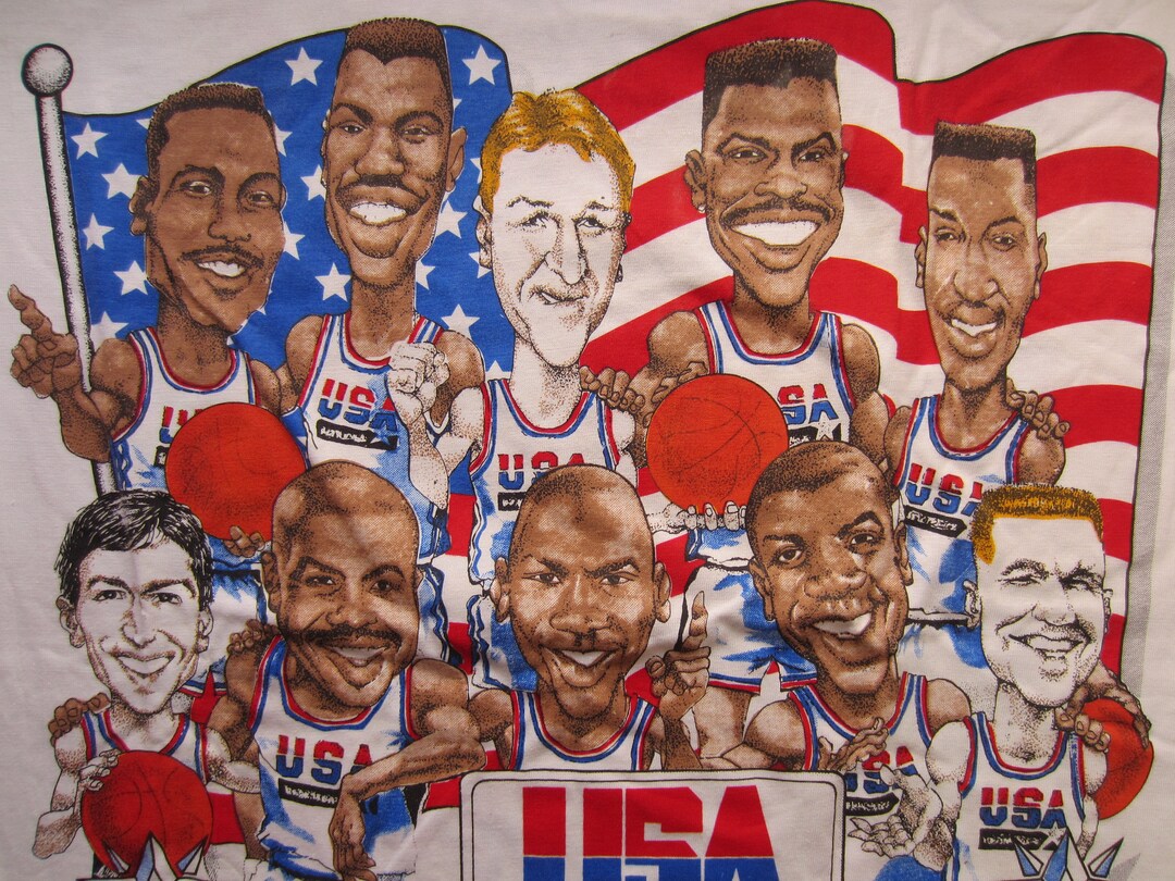 Vintage Dream Team T Shirt Circa 1992 - Etsy