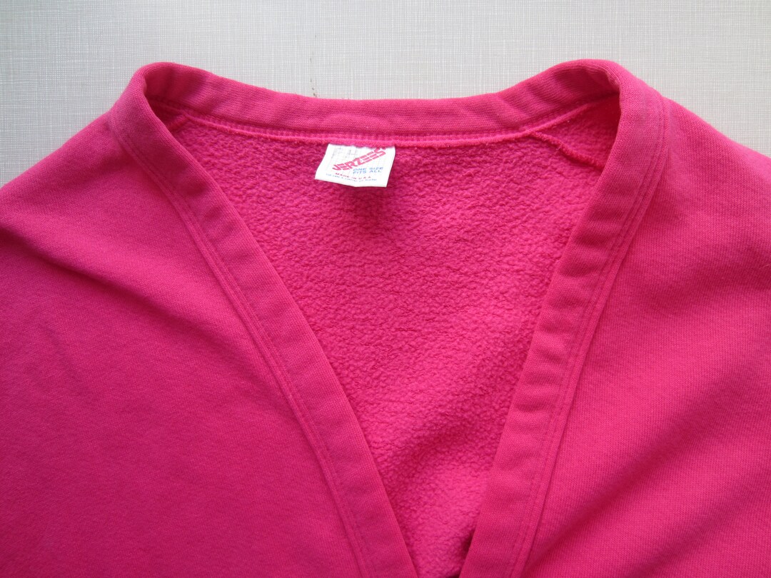 Vintage Jerzees Cardigan Sweatshirt Circa the 80's - Etsy