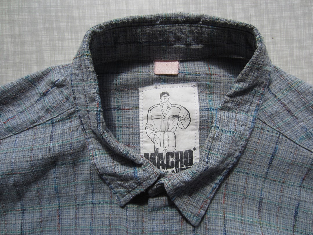 Vintage Macho Shirt Circa the 80's - Etsy