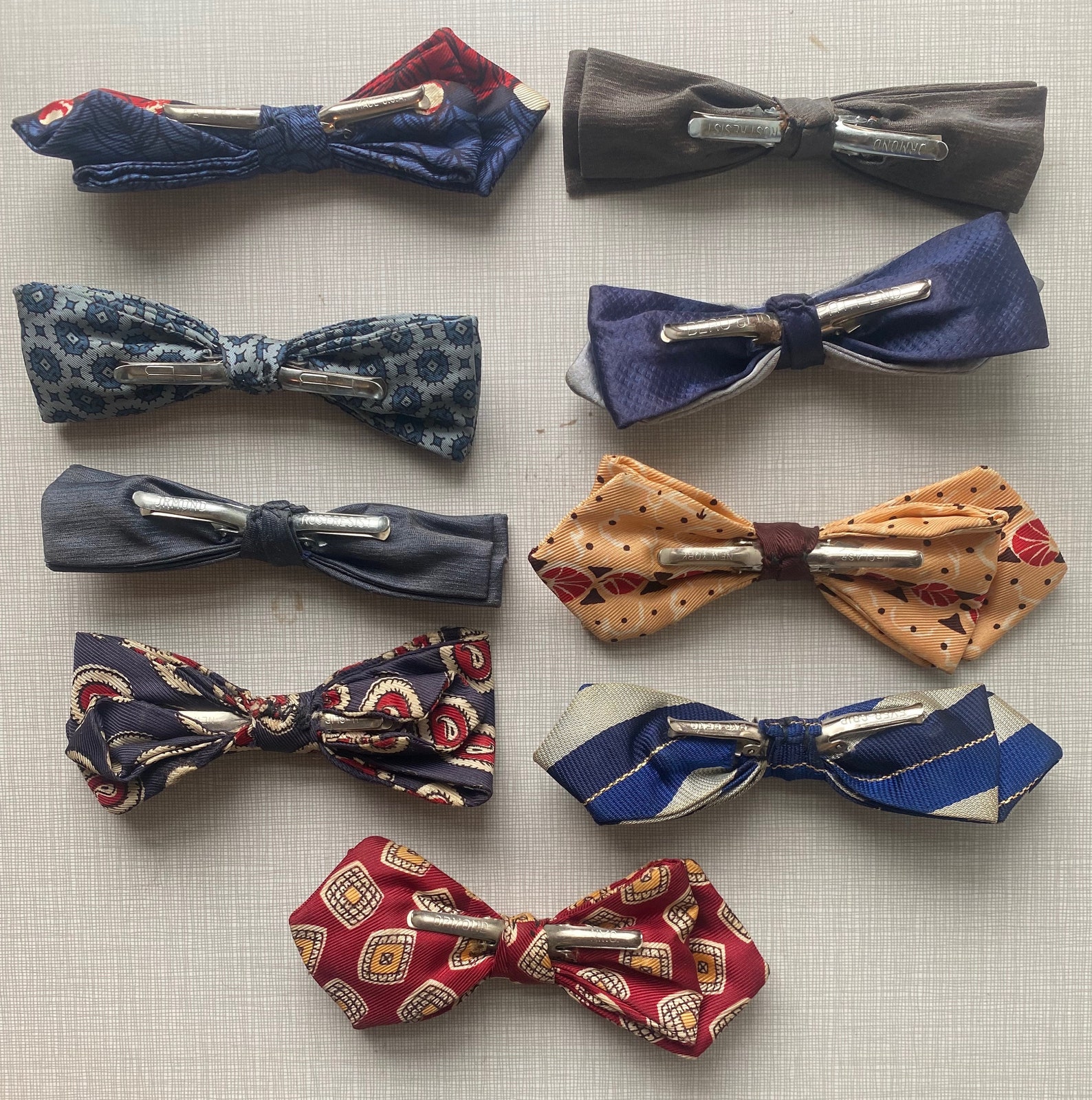 Vintage Bow Ties Circa the 50's 60's priced per Tie - Etsy