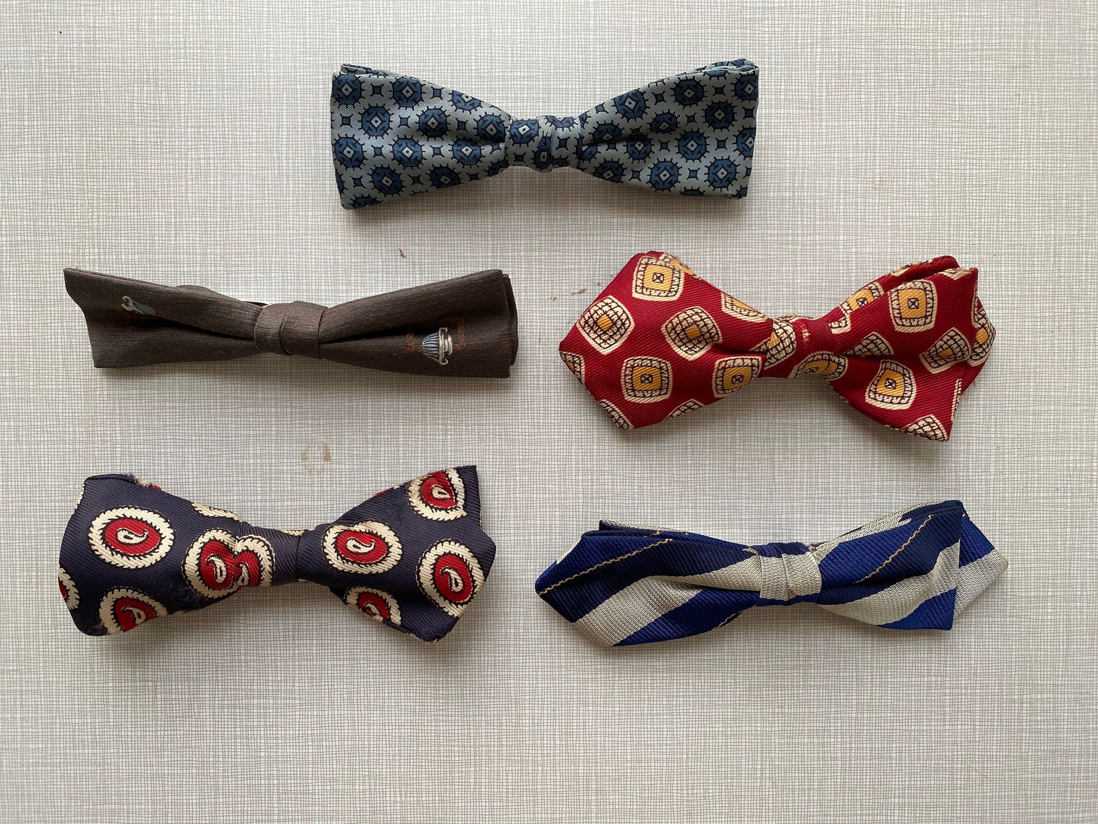Vintage Bow Ties Circa the 50's 60's priced per Tie - Etsy