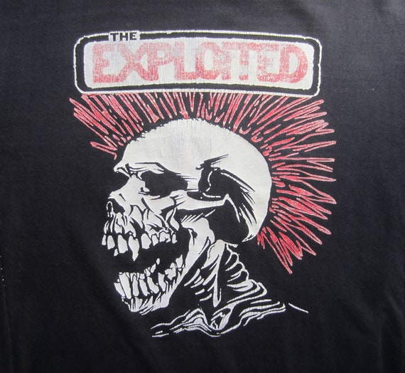 Vintage Exploited T Shirt circa the 80's - Gem