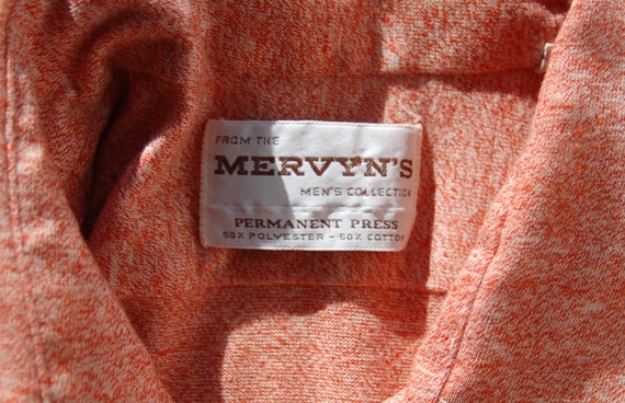 Vintage Mervyns Knit Shirt circa the 60's - Gem