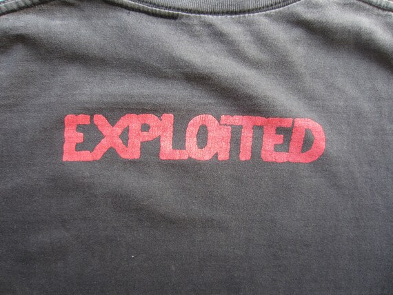 Vintage Exploited T Shirt circa the 80's - Gem