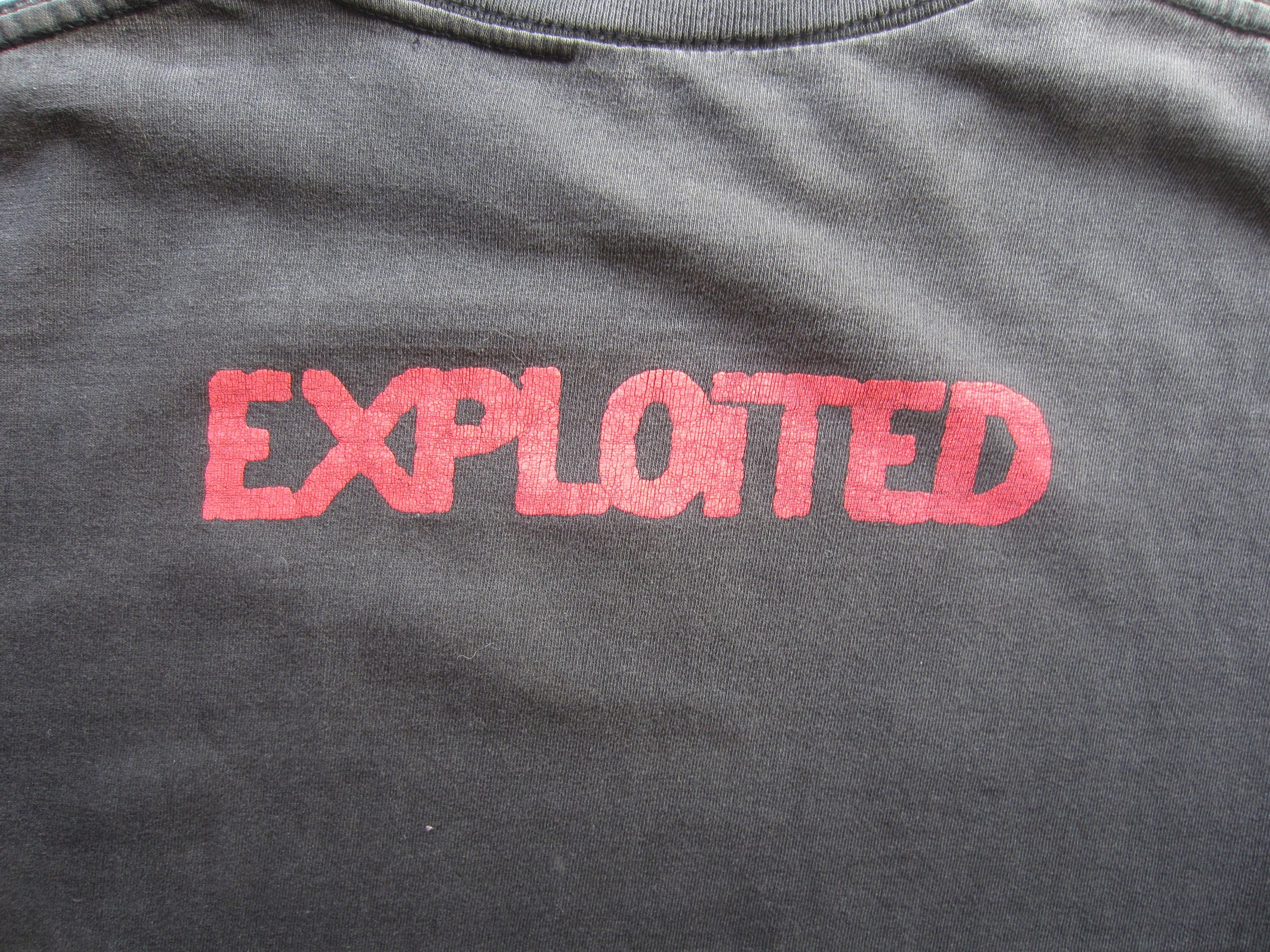 Vintage Exploited T Shirt Circa the 80's - Etsy