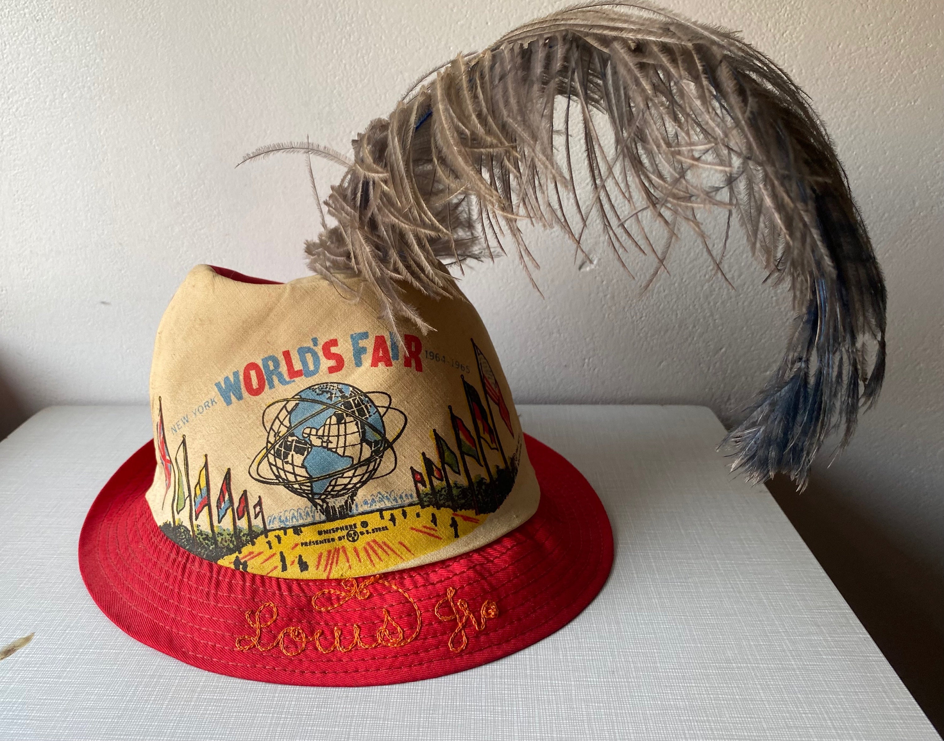 Vintage Worlds Fair Cap Circa the 60's - Etsy