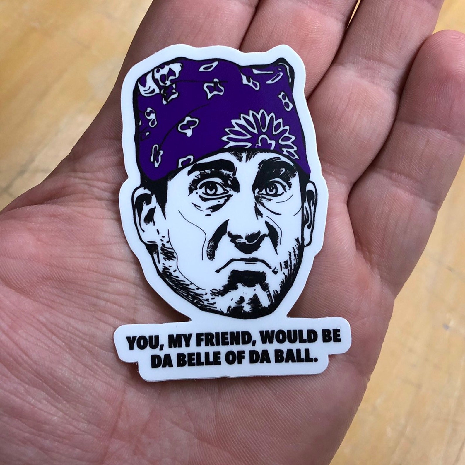 Prison Mike Vinyl Sticker - Etsy
