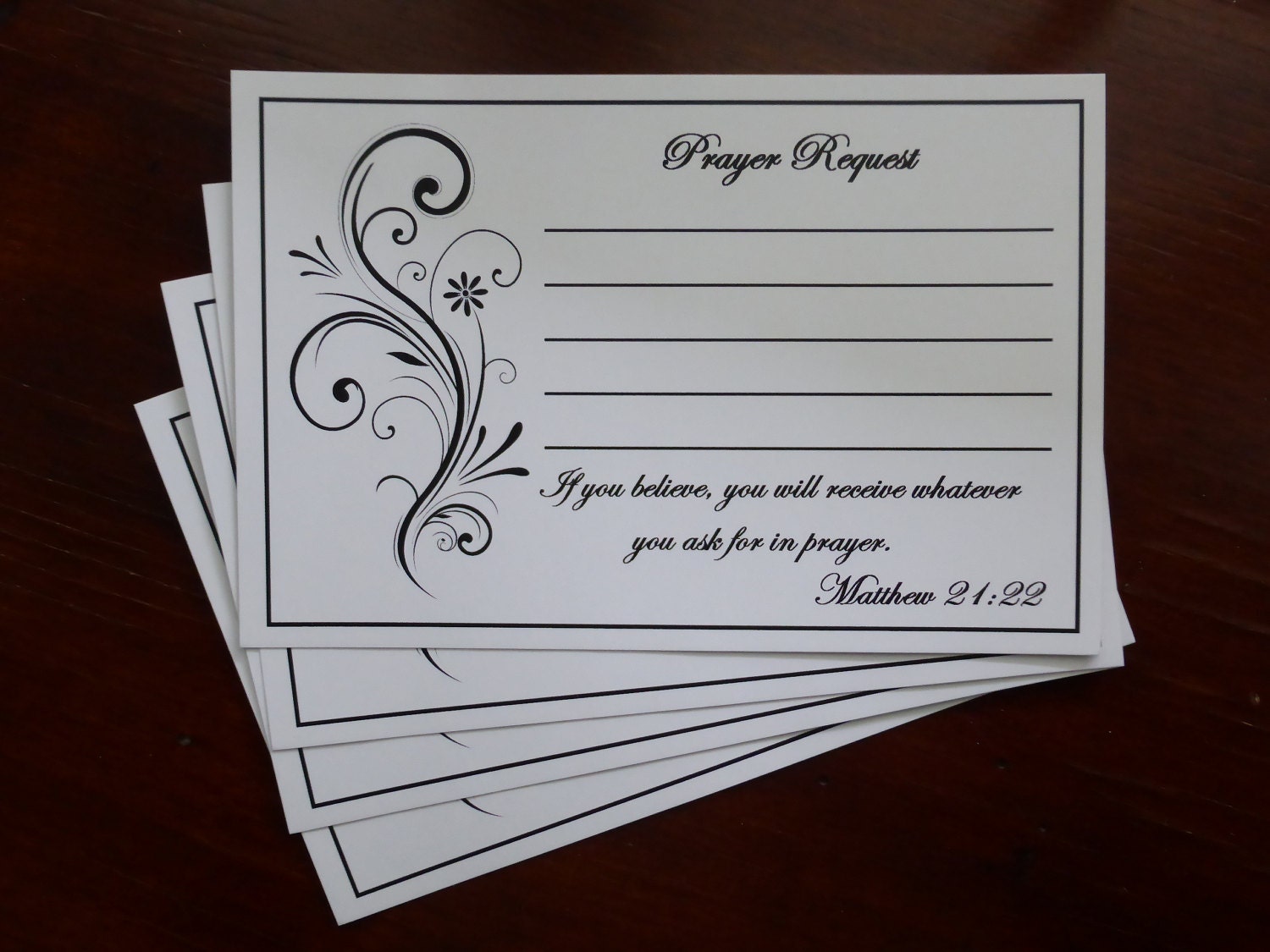 Prayer Request Box Maple Prayer Box I John 5 - Etsy
