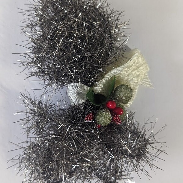 Silver Tinsel - Etsy