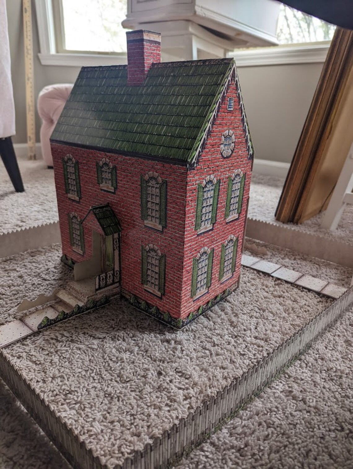 Vintage Colonial Home Kit Build a Kit - Etsy