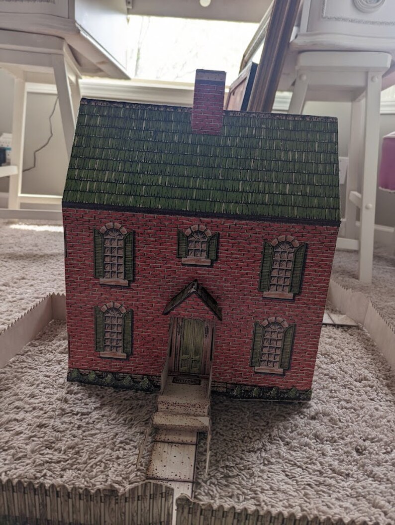 Vintage Colonial Home Kit Build a Kit - Etsy