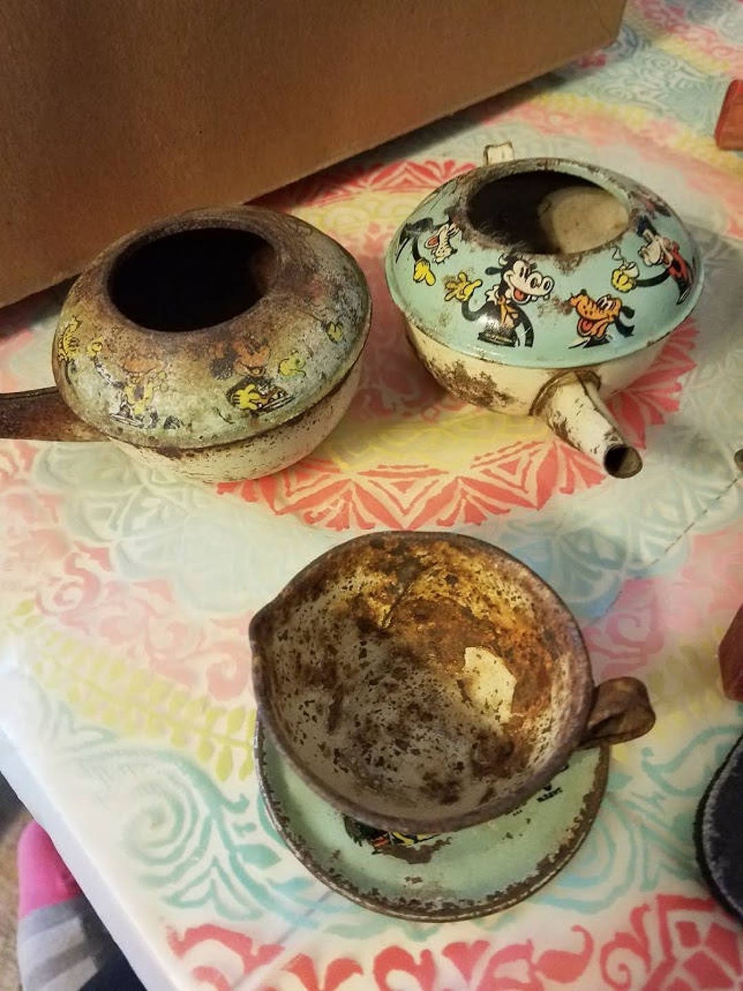 Rusty Crusty Disney Children's Play Dishes and Xylophone - Etsy