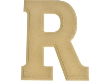 Wooden letter r | Etsy