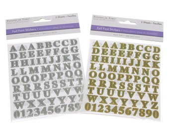 Alphabet stickers | Etsy