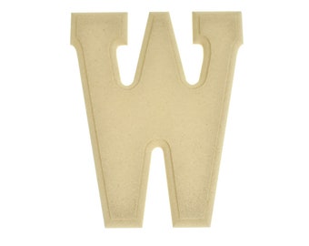 Wooden Letter W - Etsy