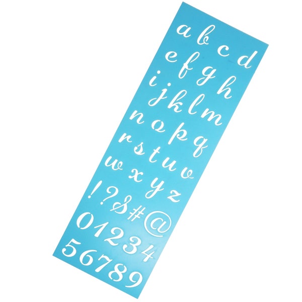 Script Stencils - Etsy