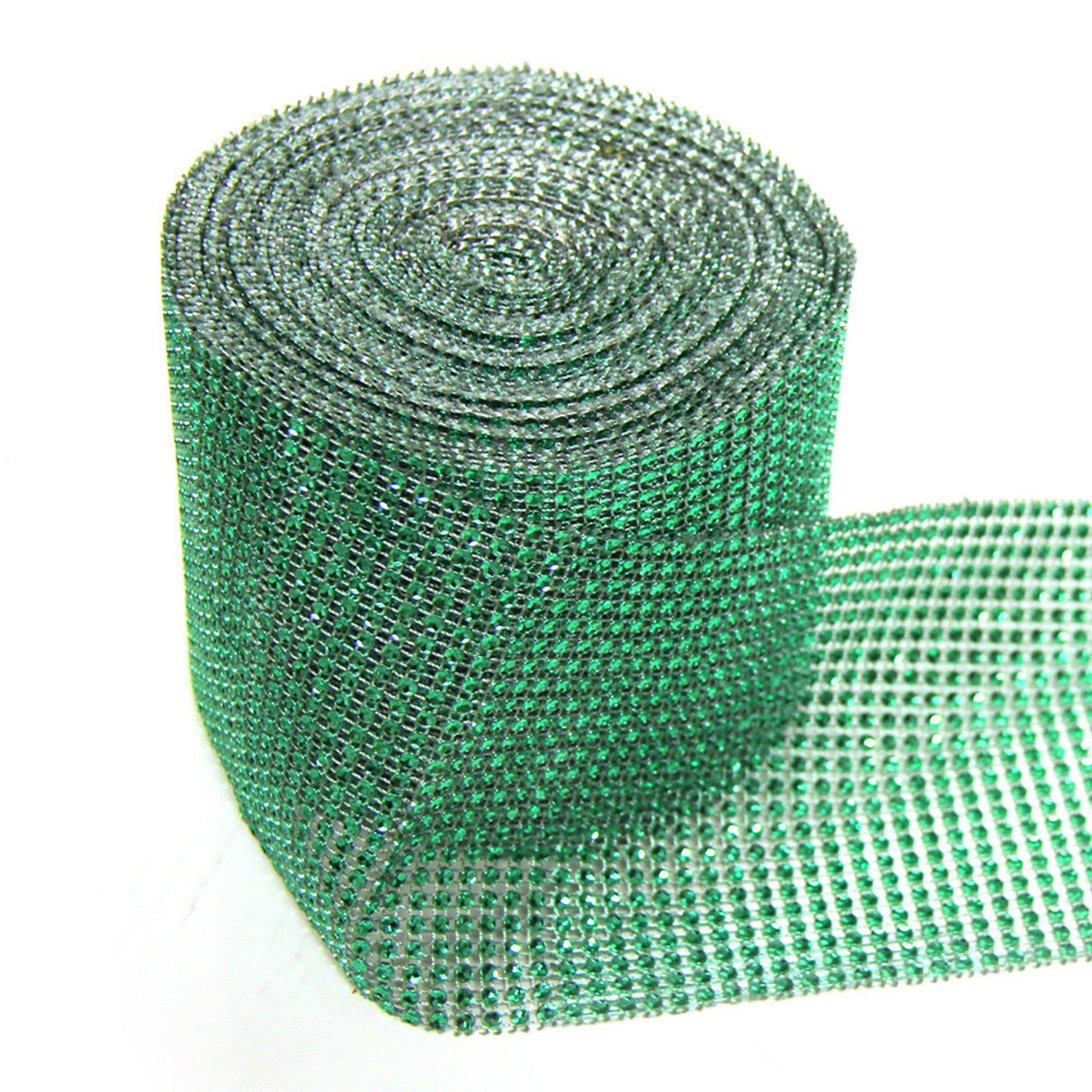 Rhinestone Diamond Mesh Wrap Ribbon 4-3/4-inch 10 yard | Etsy