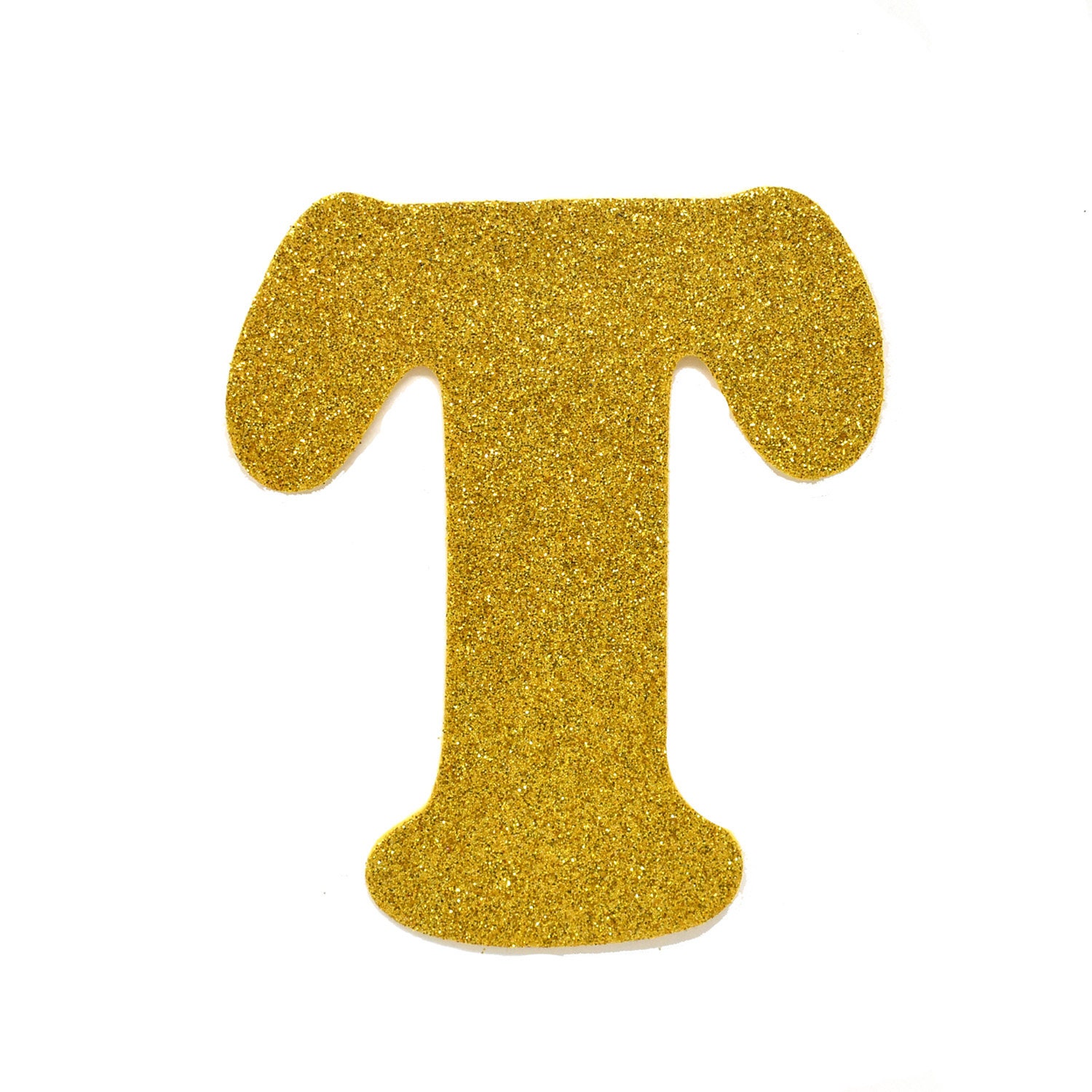 Gold Letter T