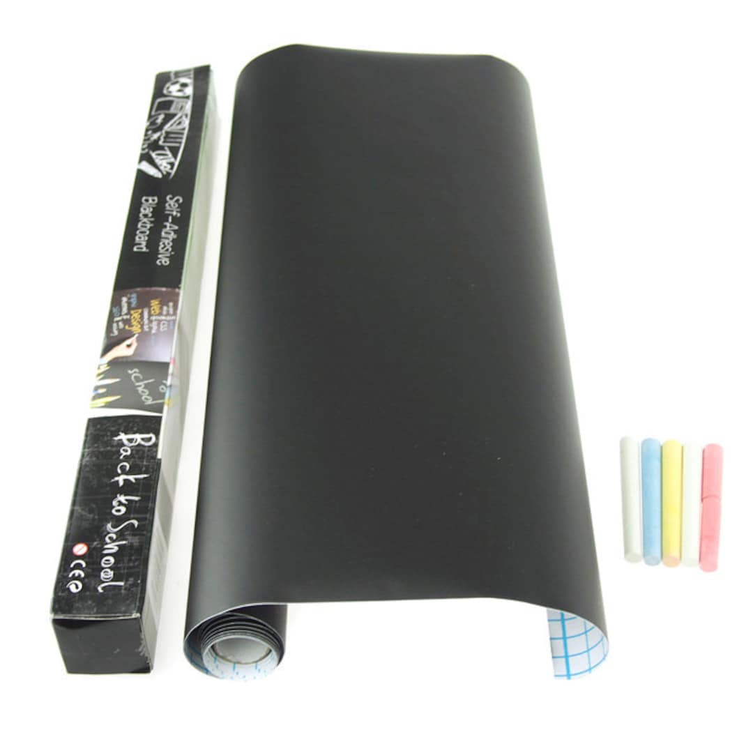 Self Adhesive Blackboard Roll, 18-inch - Etsy