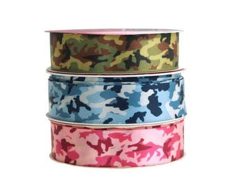 Camouflage Ribbon - Etsy