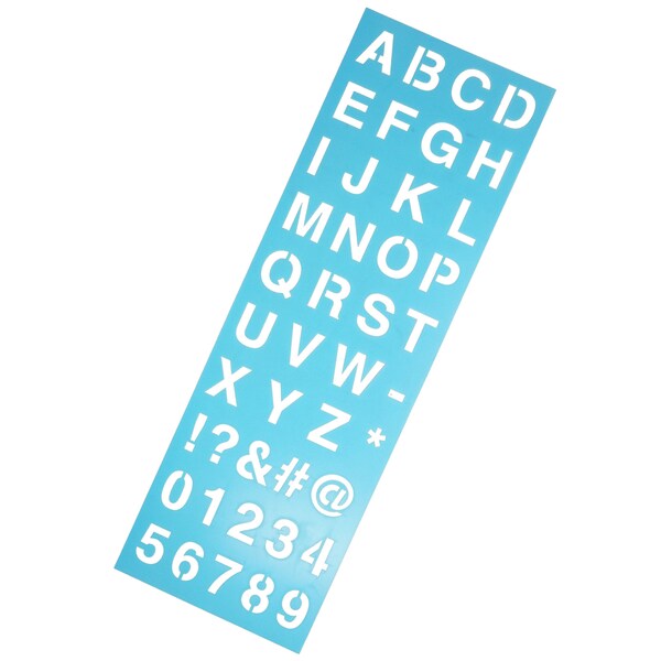 Arial Font Stencil - Etsy