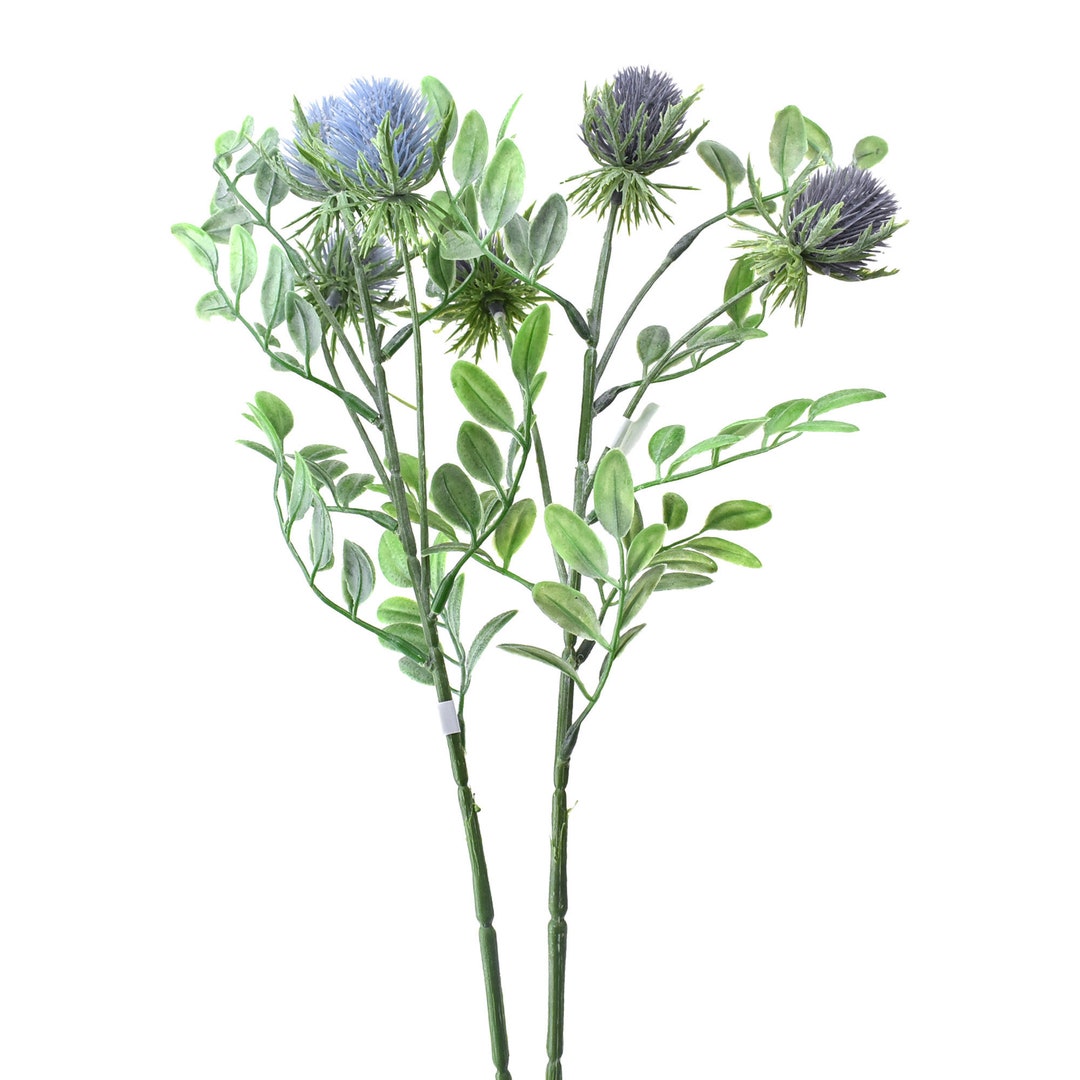 Artificial Thistle Spray, 21-inch - Etsy