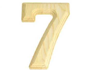 7 Inch Wood Letter - Etsy