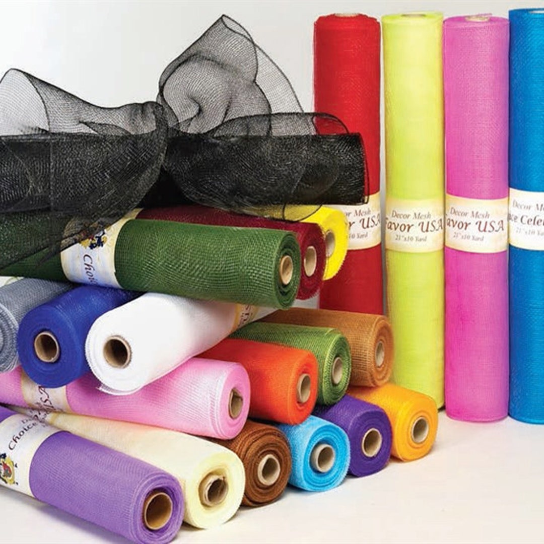 Floral Mesh Wrap for Wreaths Decor 21-inch 10-yard - Etsy