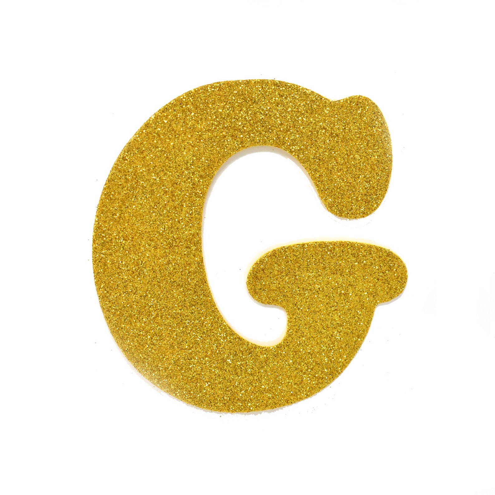 EVA Glitter Foam Letter Cut Out g Gold - Etsy