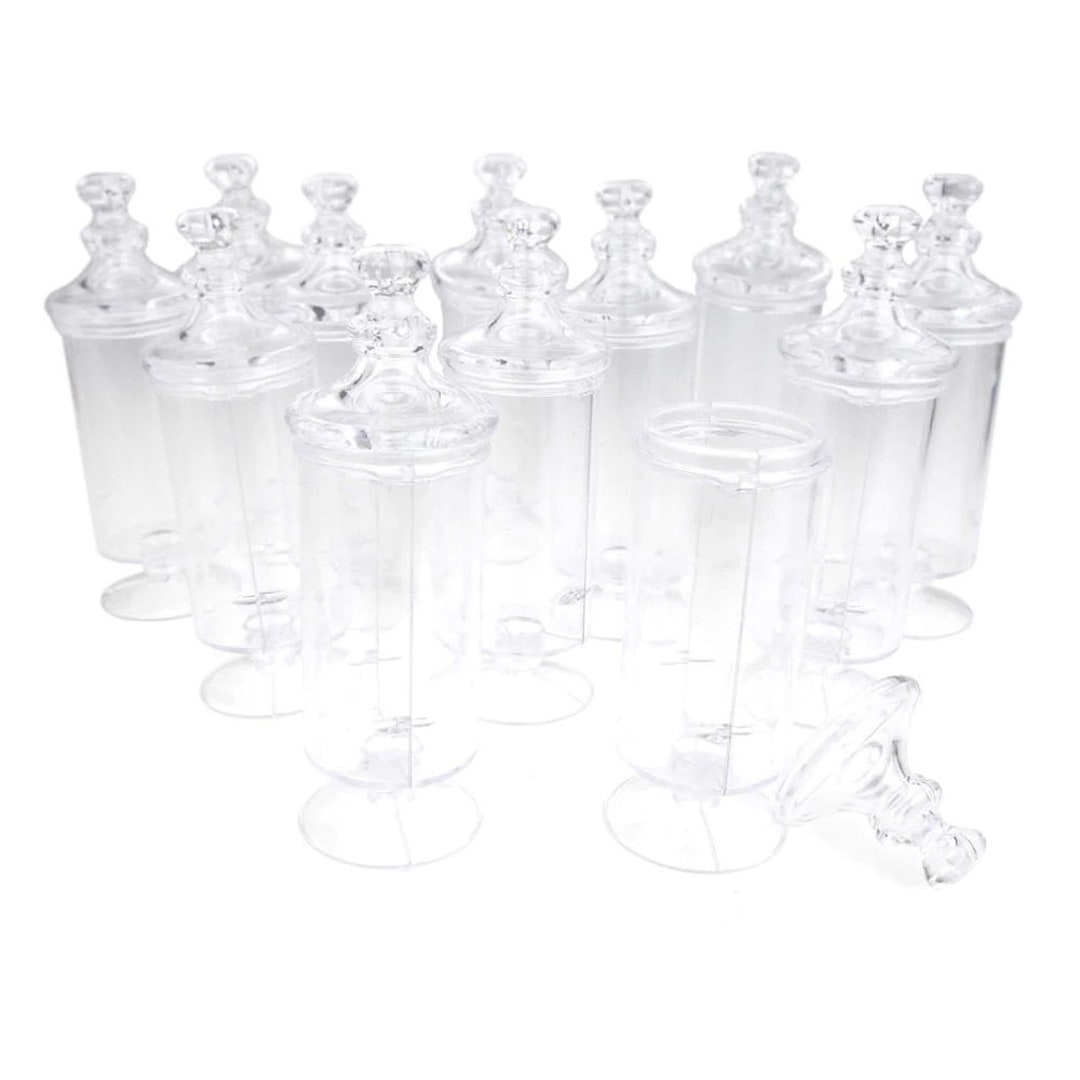 Clear Plastic Candy Tube Party Favor Container 5-1/4-inch X - Etsy
