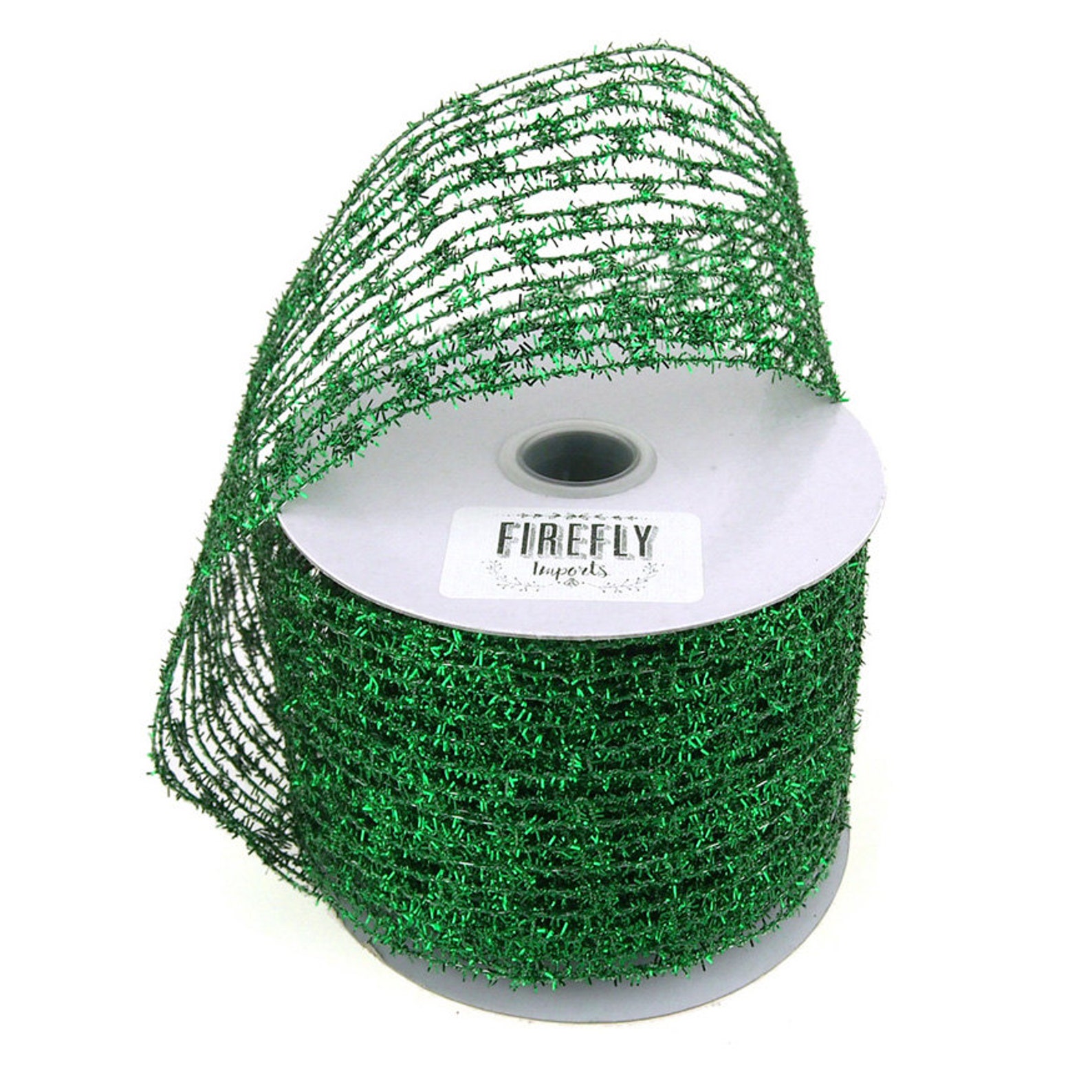 Mesh Netting Glitter Ribbon Wired Edge, 2-1/2-inch, 10 Yards - Etsy