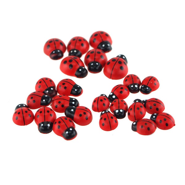 Wooden Lady Bug - Etsy
