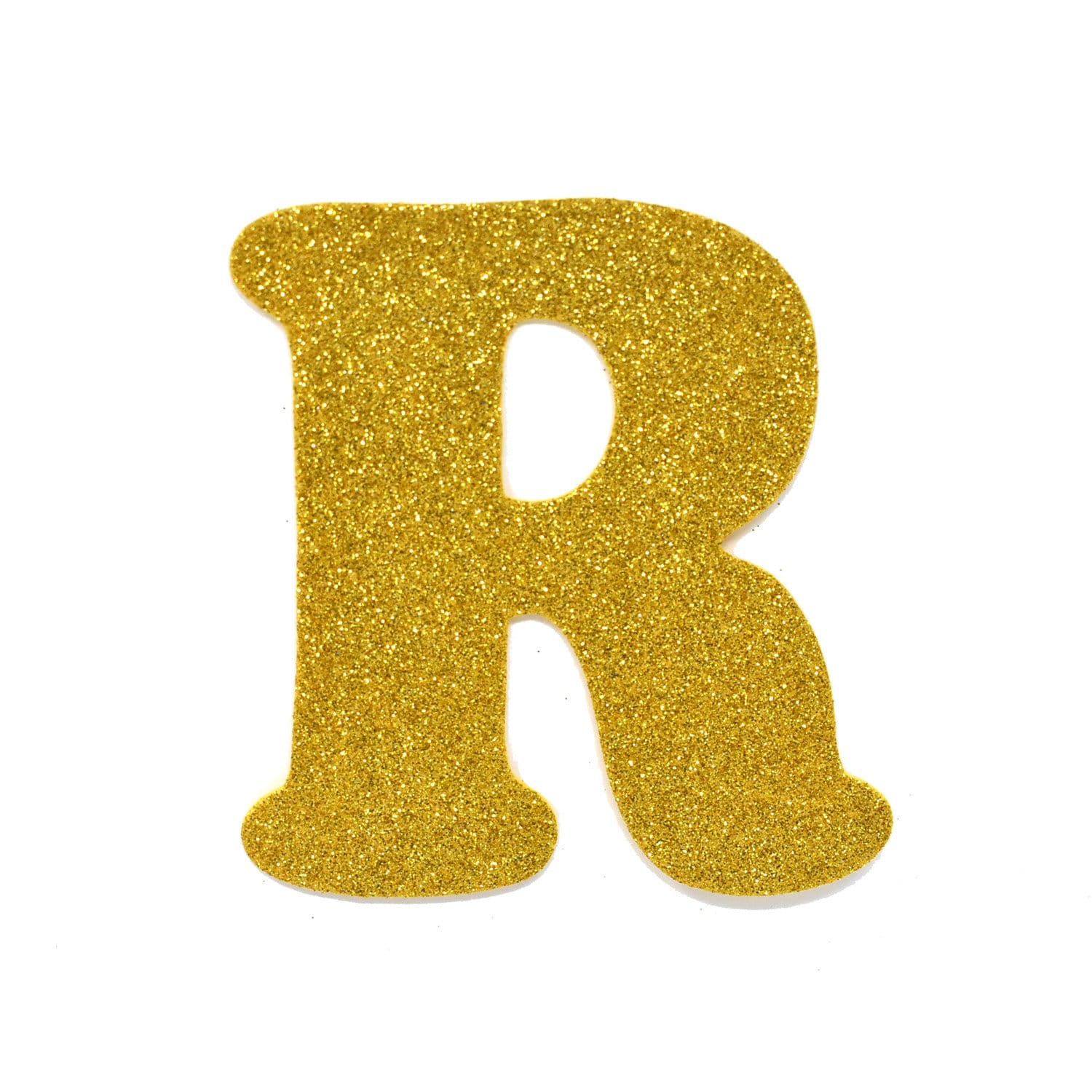 Gold Letter R