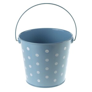 Polka Dot Metal Pail Buckets Party Favor, 5-inch - Etsy