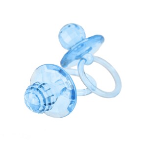 Large Acrylic Baby Pacifier Favors 2-1/2-inch 12-count - Etsy