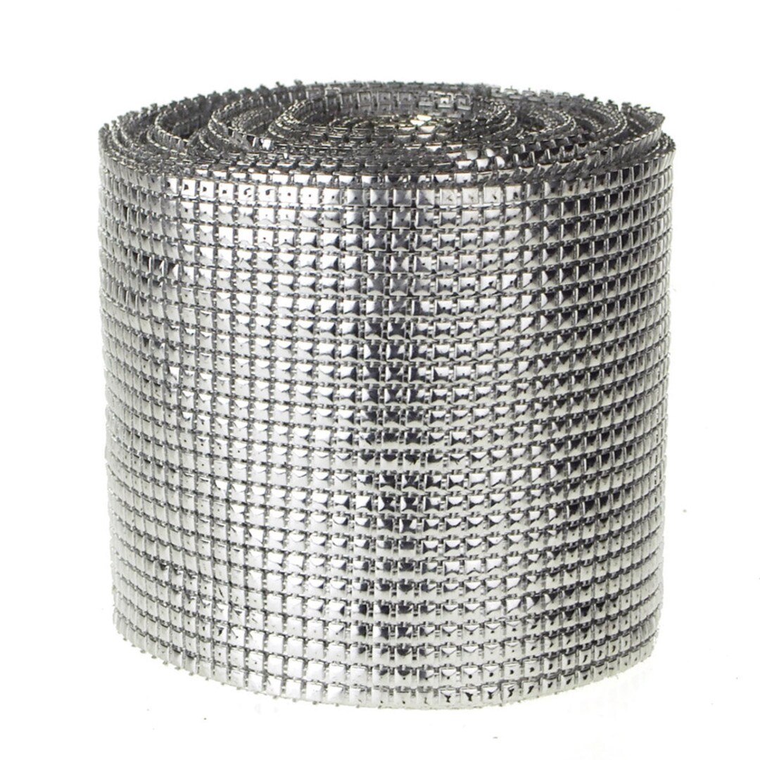 Square Metal Mesh Wrap Ribbon, 4-3/4-inch, 10 Yards - Etsy