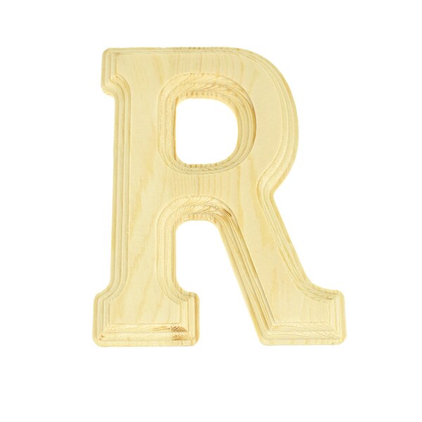Wooden Letter R - Etsy
