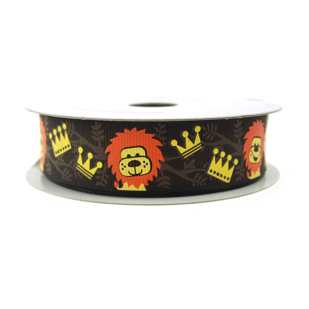 Lion King Brown Grosgrain Ribbon, 7/8-inch, 10-yard - Etsy